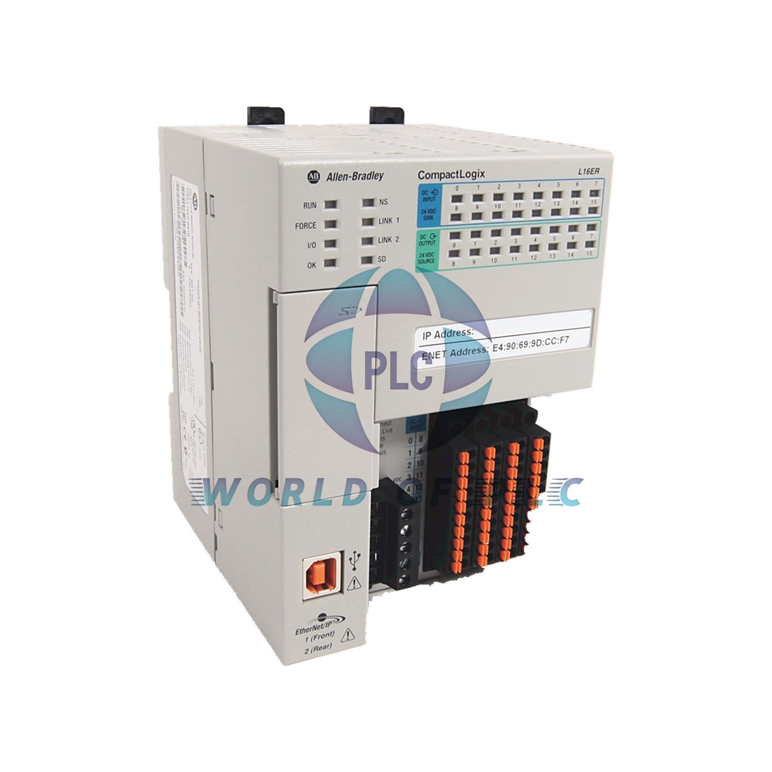 Allen-Bradley Legacy CompactLogix PAC | 1769-L16ER-BB1B