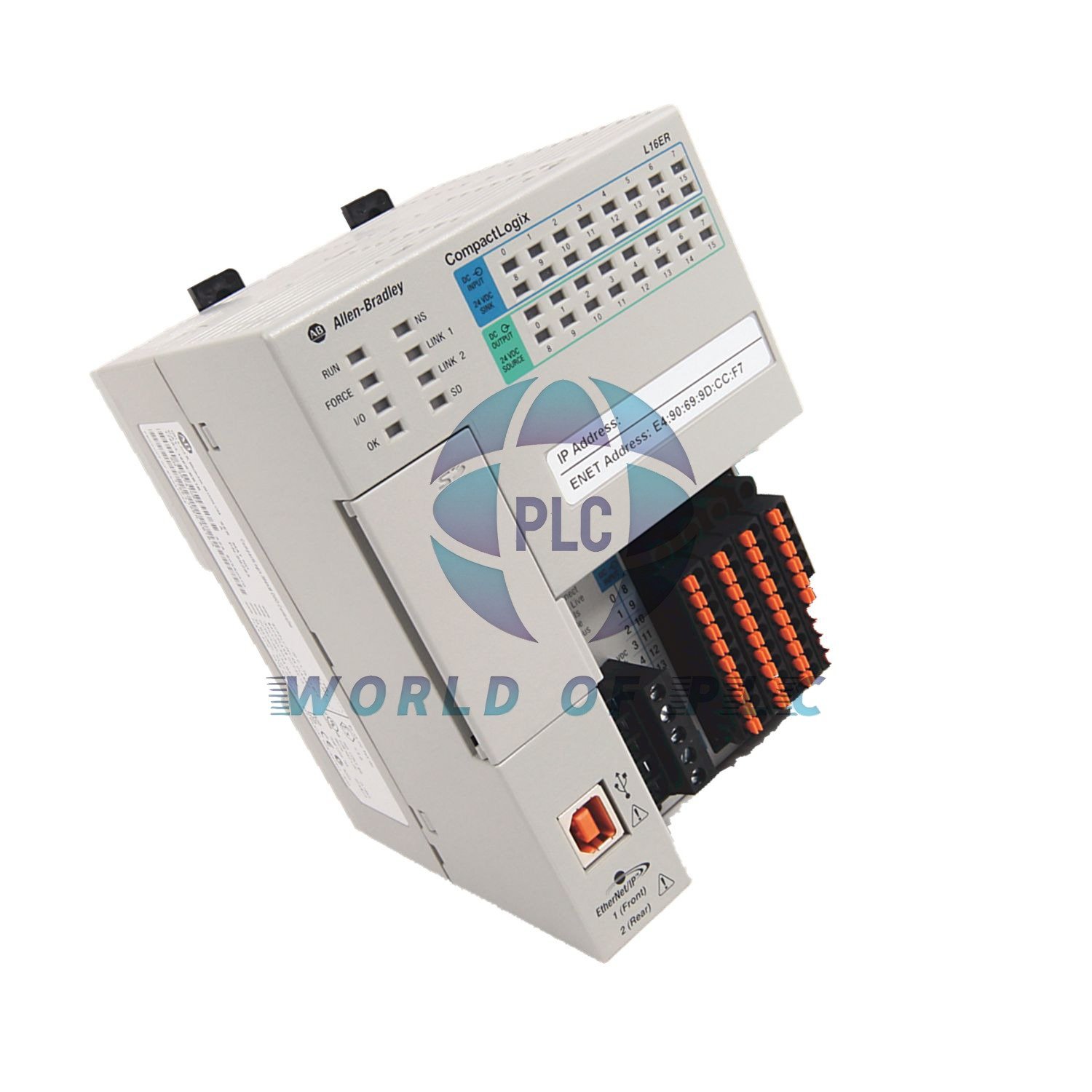Allen-Bradley Legacy CompactLogix PAC | 1769-L16ER-BB1B